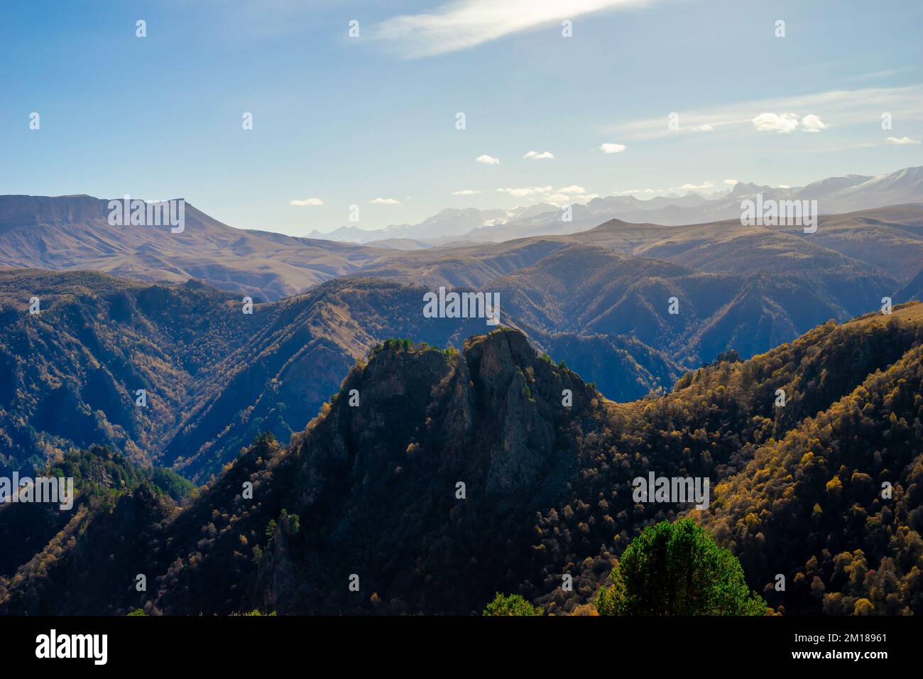 The most beautiful mountain slopes of the North Caucasus. Mountain ...