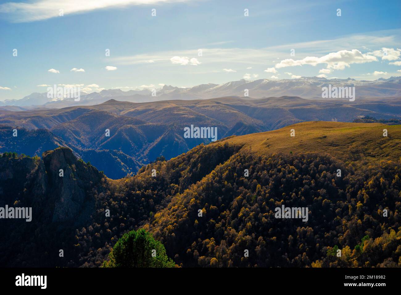 The most beautiful mountain slopes of the North Caucasus. Mountain ...