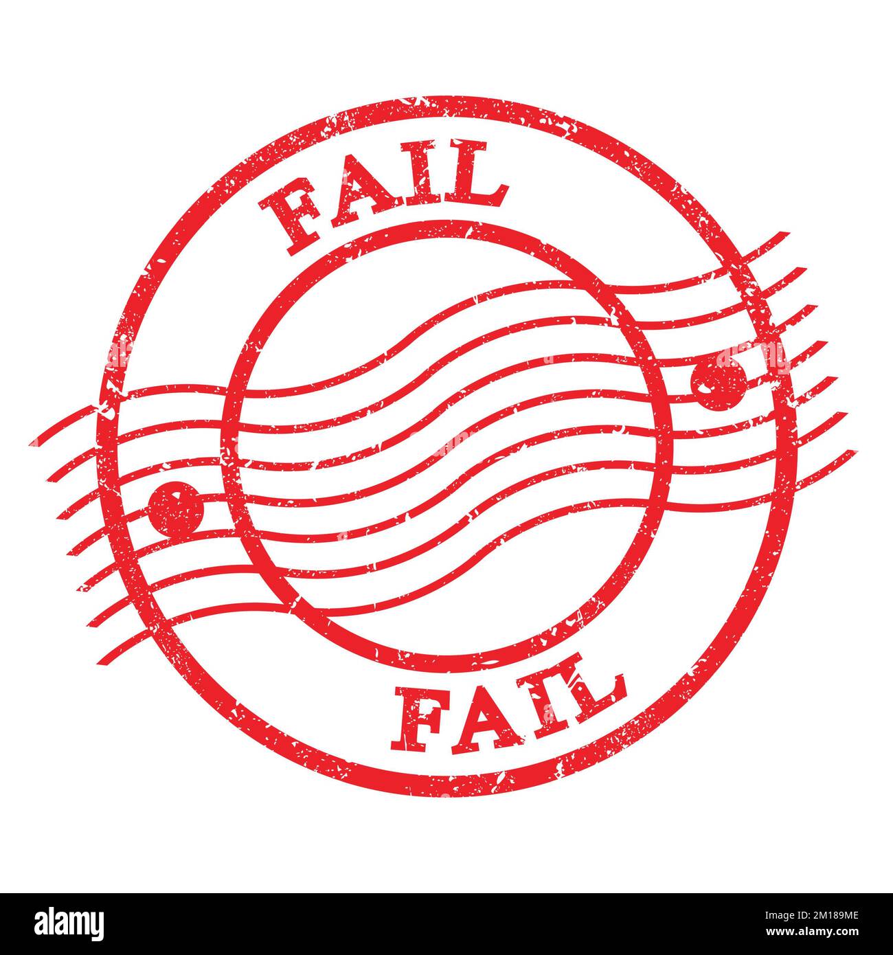 Fail red stamp on hi-res stock photography and images - Alamy