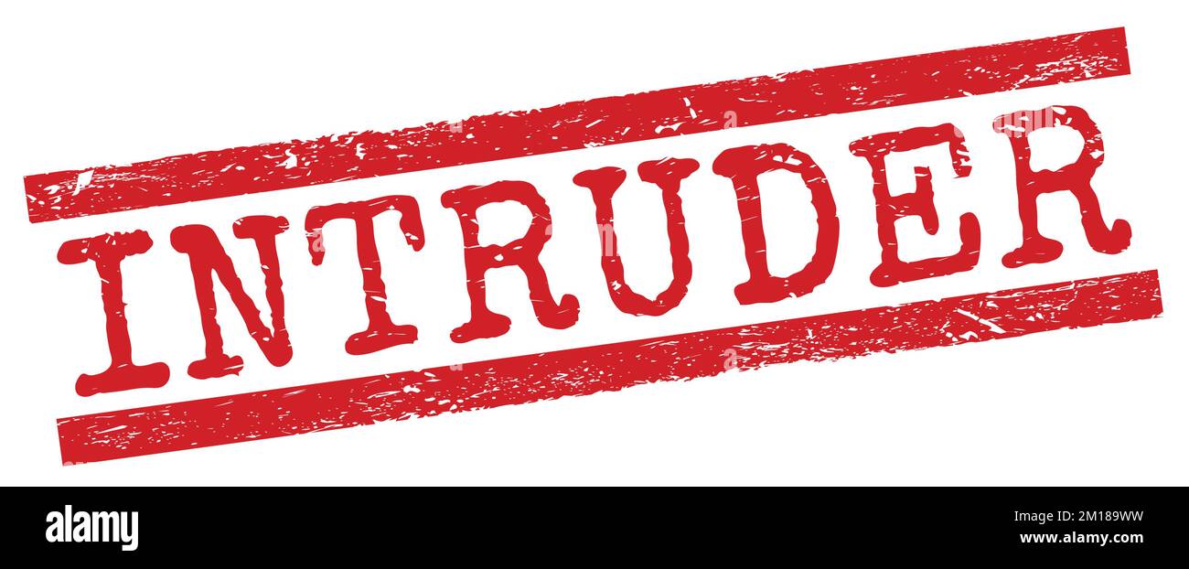 Intruder logo hi-res stock photography and images - Alamy