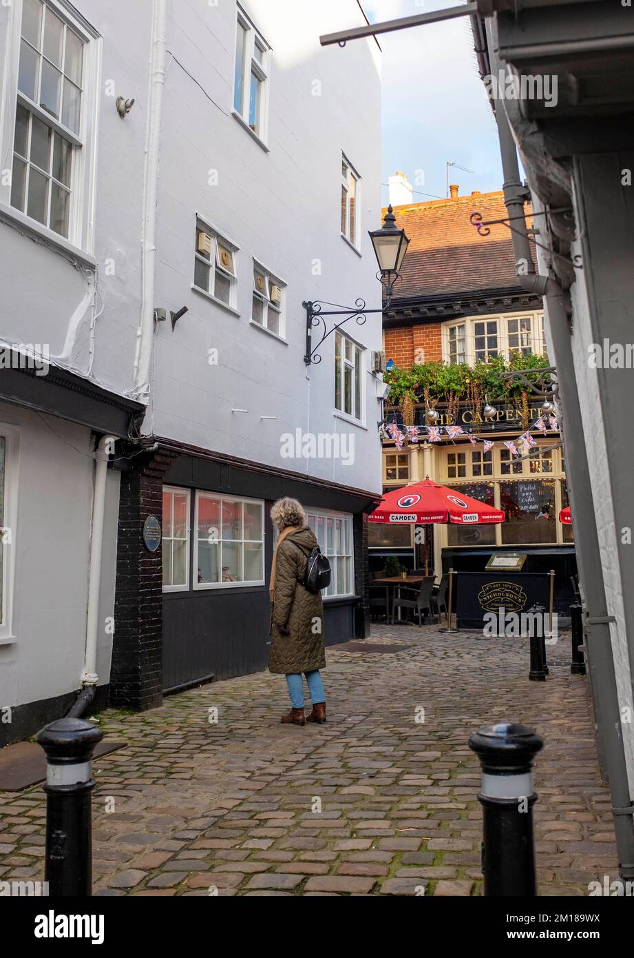 Queen Charlotte Street which has been measured as the shortest street ...