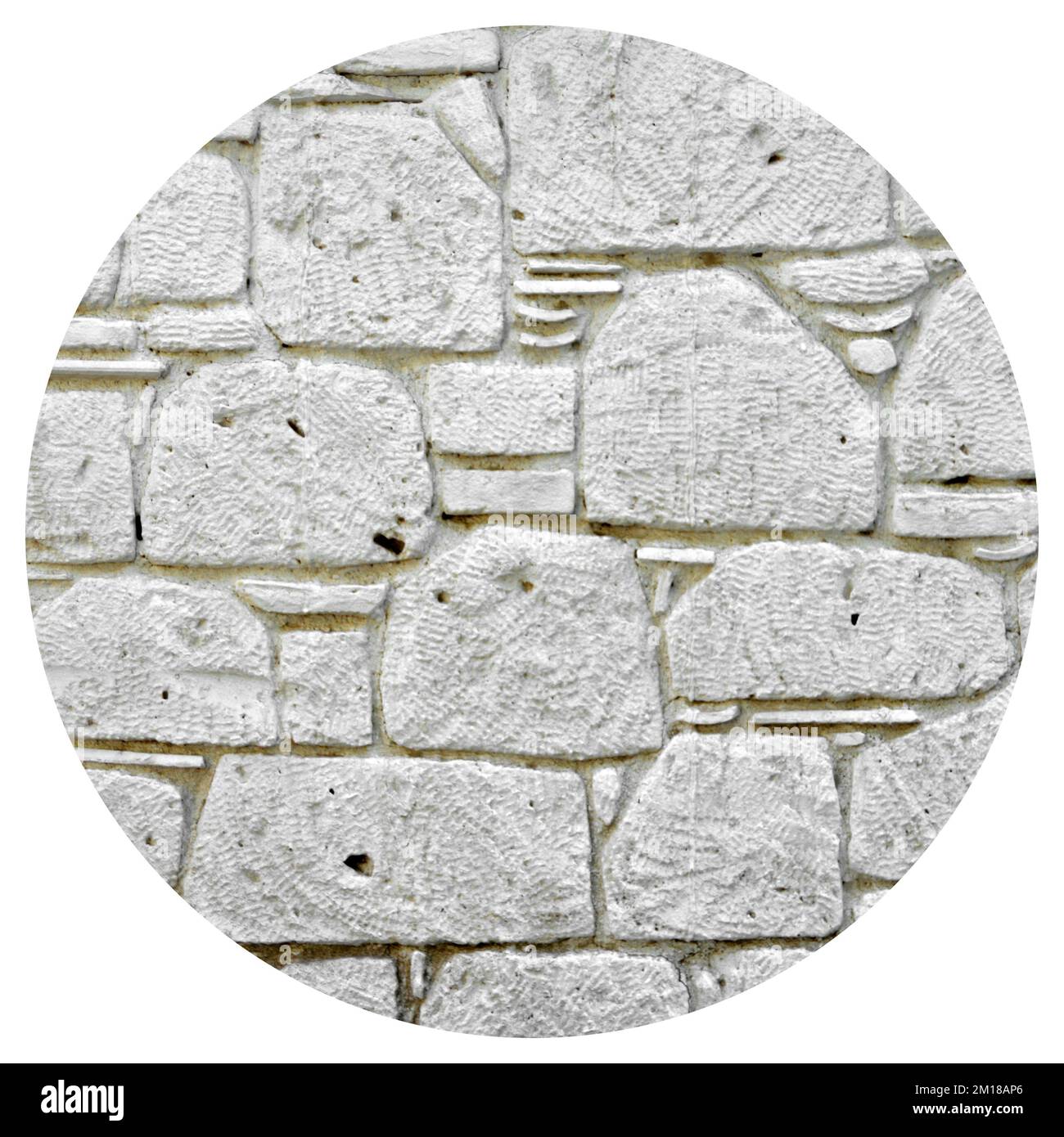 White ashlar stone Cut Out Stock Images & Pictures - Alamy