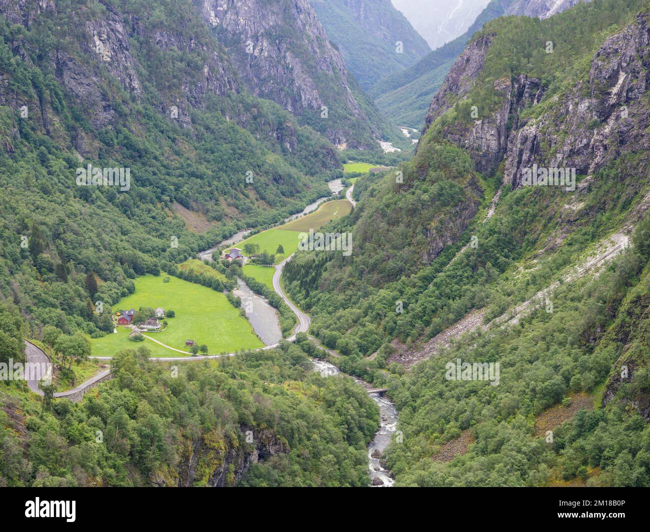 Stalheim panoramic terrace hi-res stock photography and images - Alamy