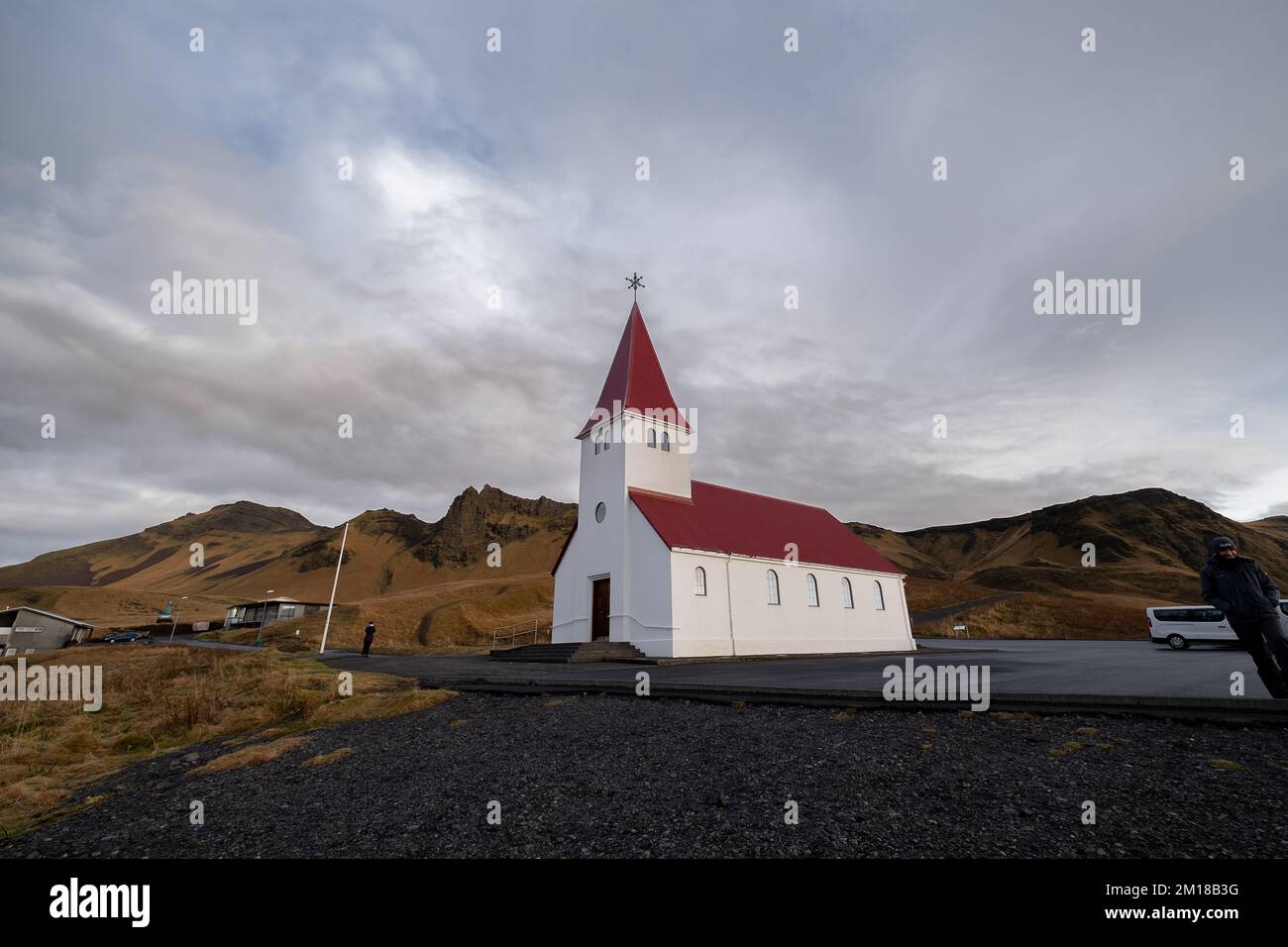 Reyniskirkja Church, Vik Stock Photo - Alamy