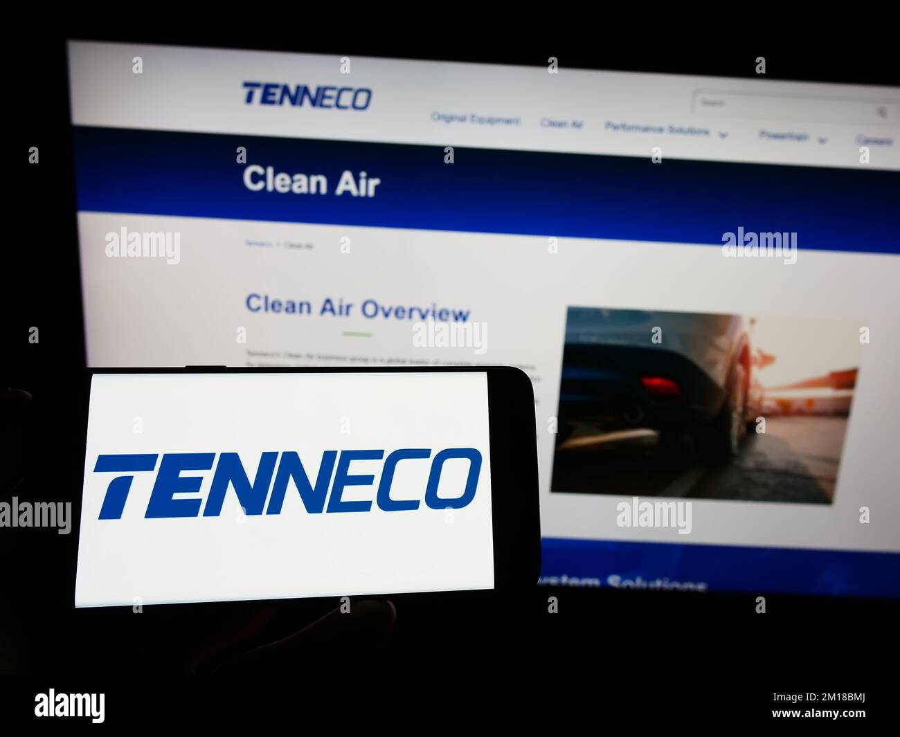 Tenneco logo hi-res stock photography and images - Alamy