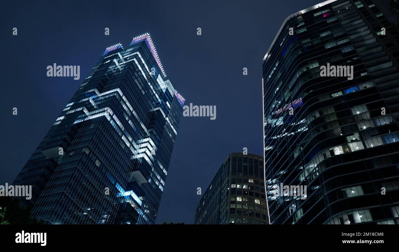 Texas Tower in Houston downtown - HOUSTON, UNITED STATES - NOVEMBER 02 ...