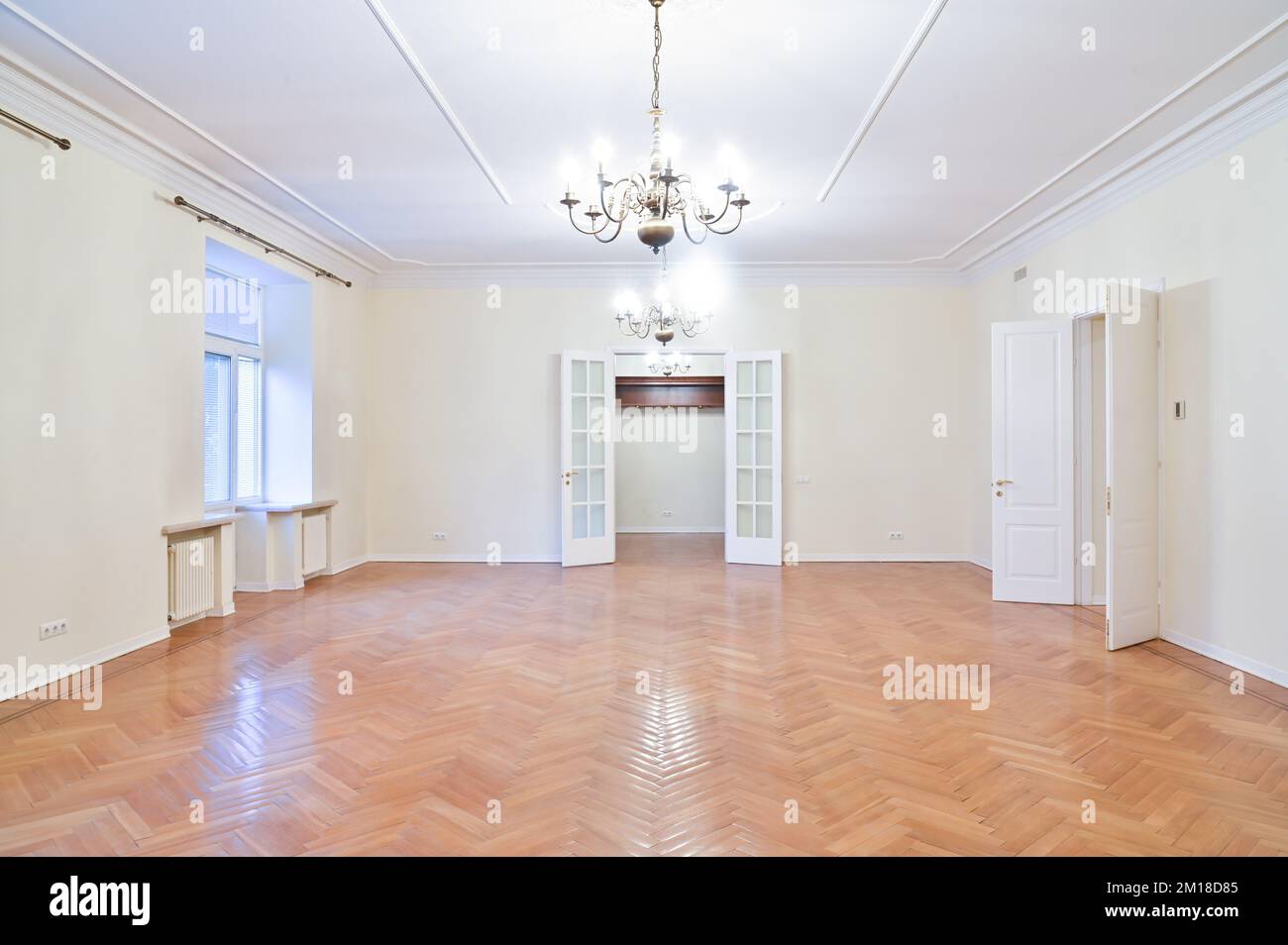 Empty house freed from tenants, real estate rental concept Stock Photo ...