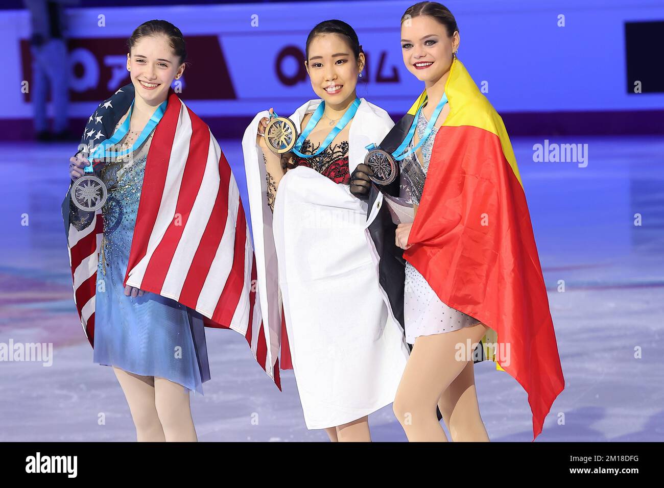 Turin, Italy. 10th Dec, 2022. Gold Medal Women Mai Mihara (Jpn ...