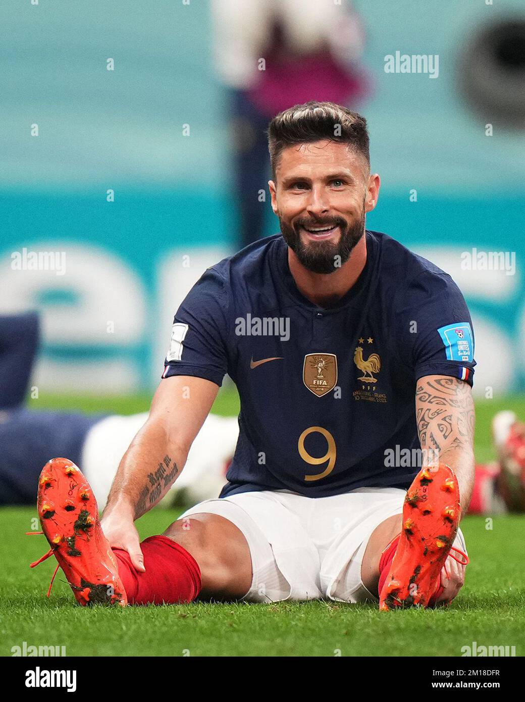 Olivier Giroud of France during the FIFA World Cup Qatar 2022 match ...