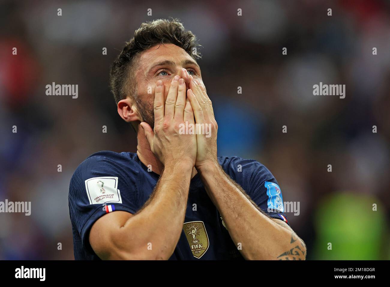 Olivier Giroud of France during the FIFA World Cup Qatar 2022 match ...