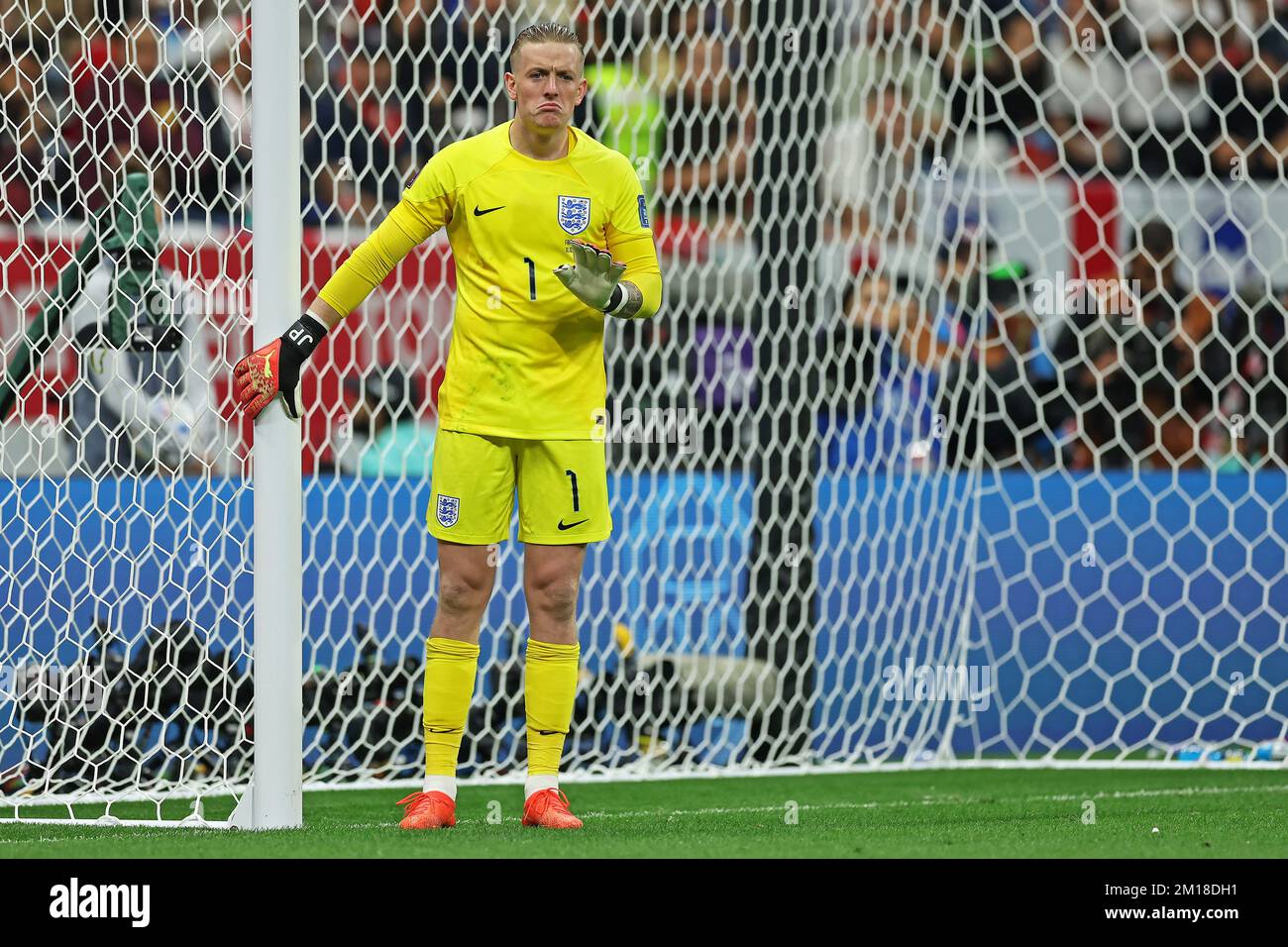 Jordan Pickford of England during the FIFA World Cup Qatar 2022 match ...