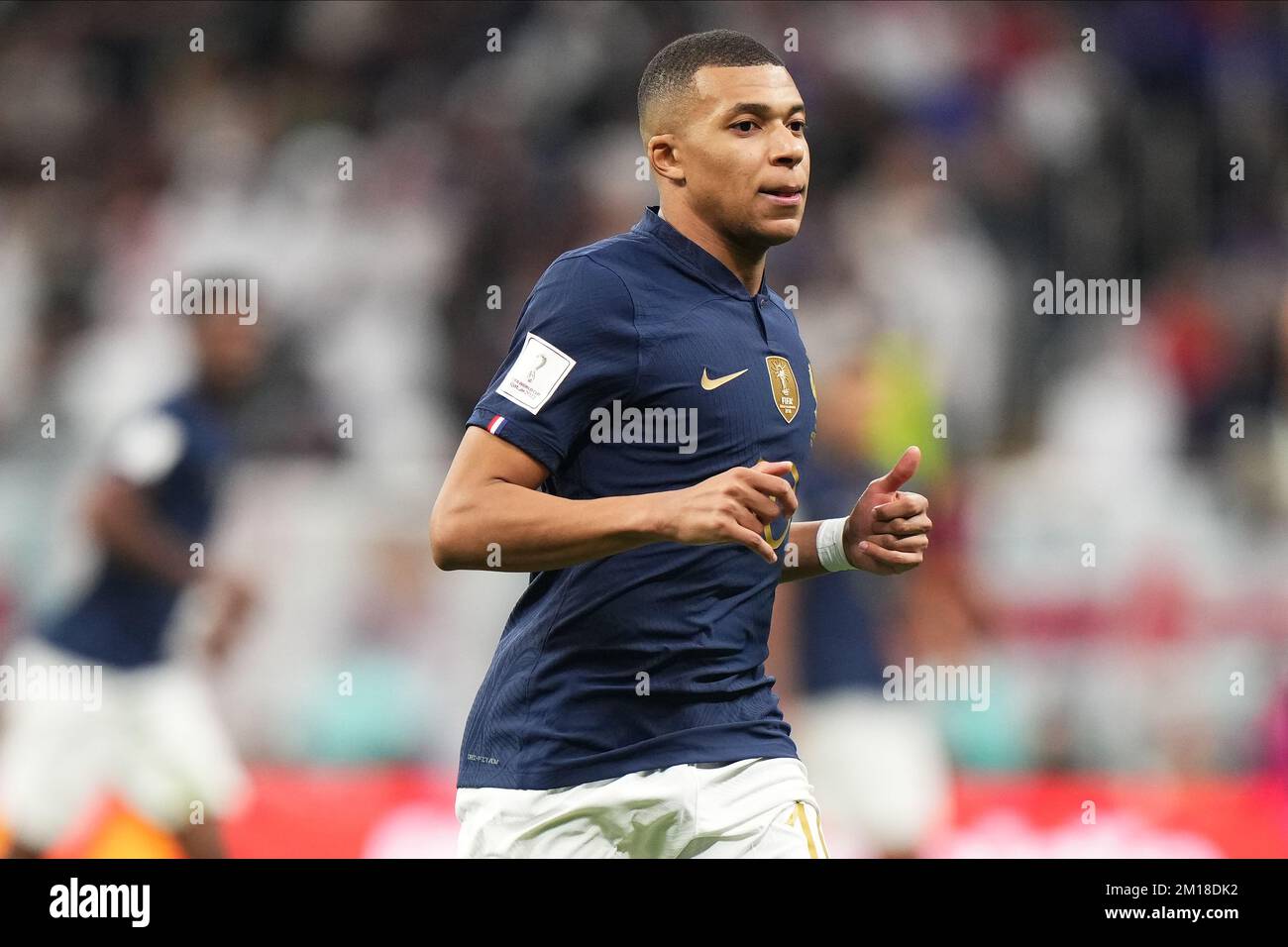 Kylian Mbappe of France during the FIFA World Cup Qatar 2022 match ...