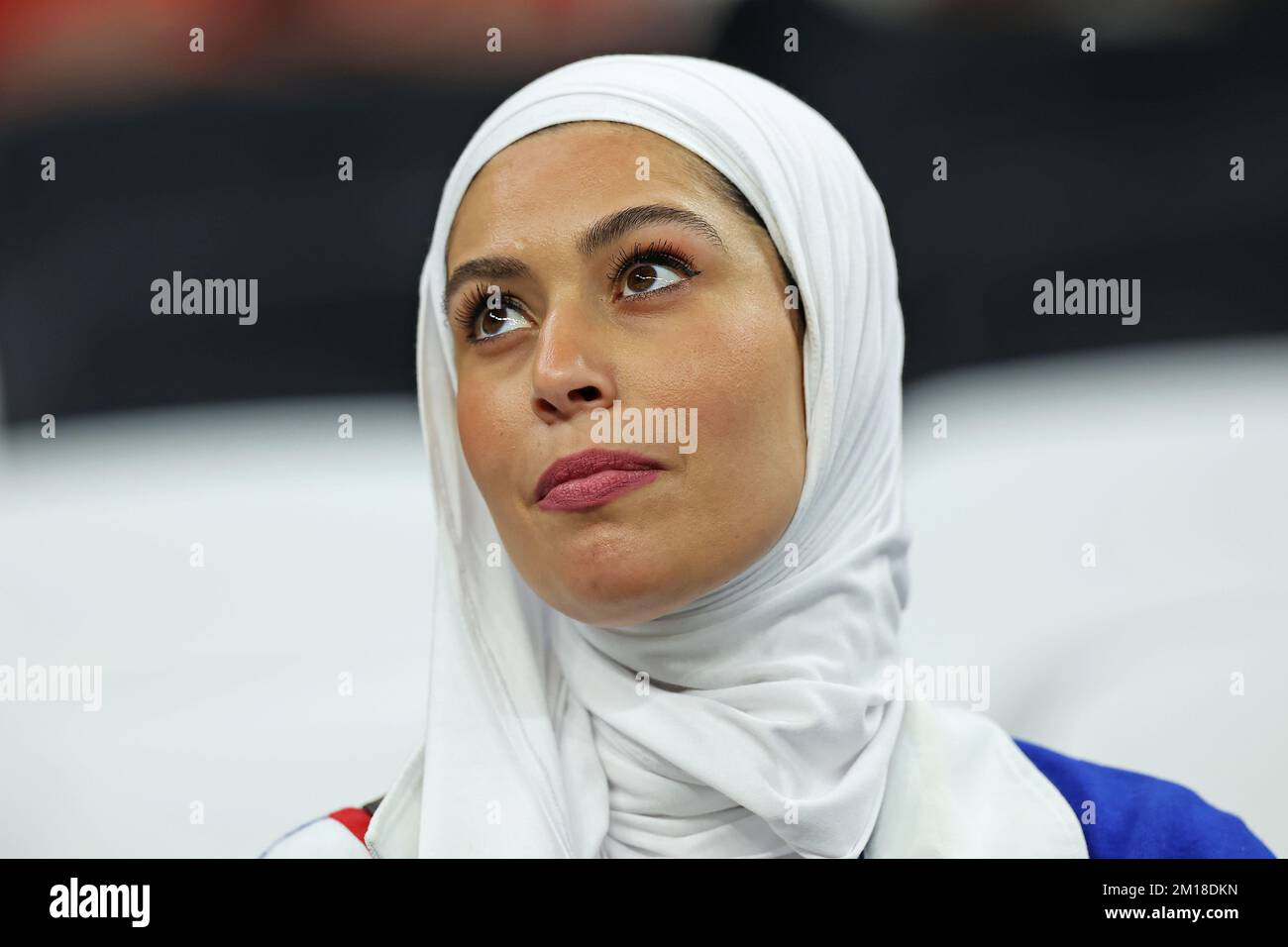 France fan during the FIFA World Cup Qatar 2022 match, Quarter-Final ...