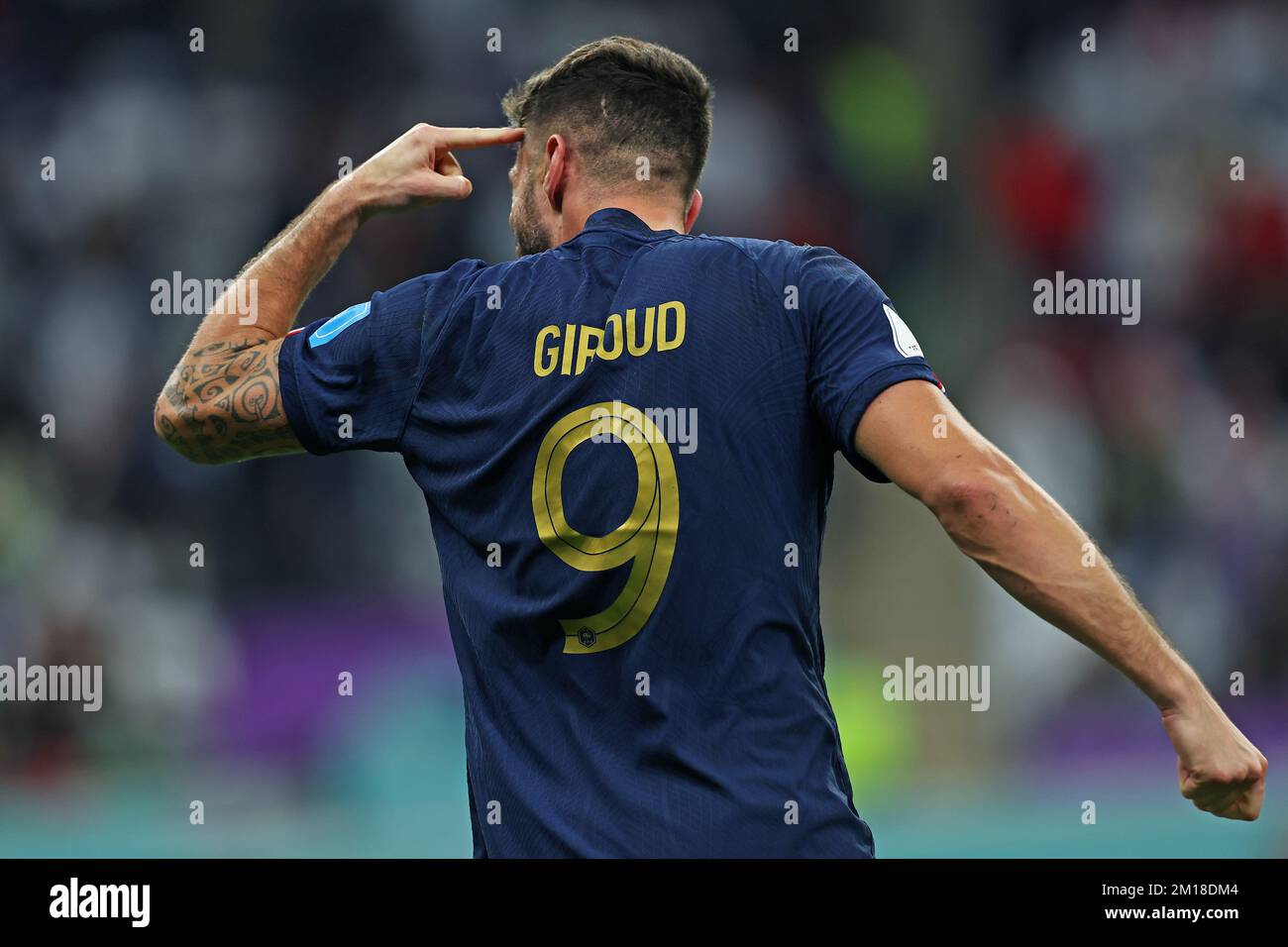 Olivier Giroud of France during the FIFA World Cup Qatar 2022 match ...