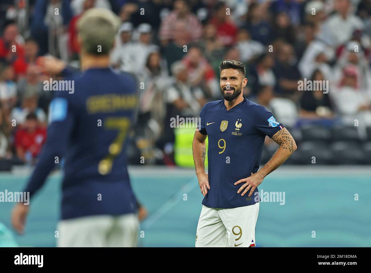 Olivier Giroud of France during the FIFA World Cup Qatar 2022 match ...