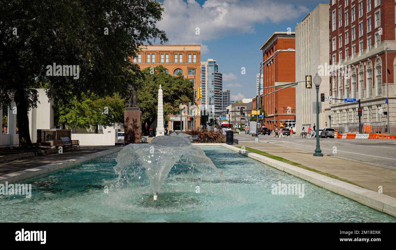 Dealey Plaza Dallas National Historic Landmark - DALLAS, UNITED STATES ...