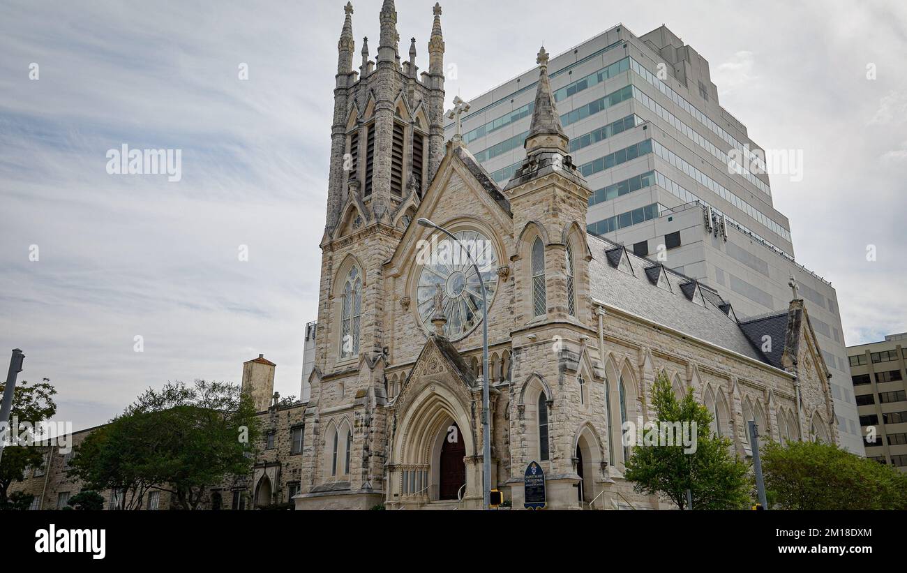 Saint mary cathedral austin texas hi-res stock photography and images ...