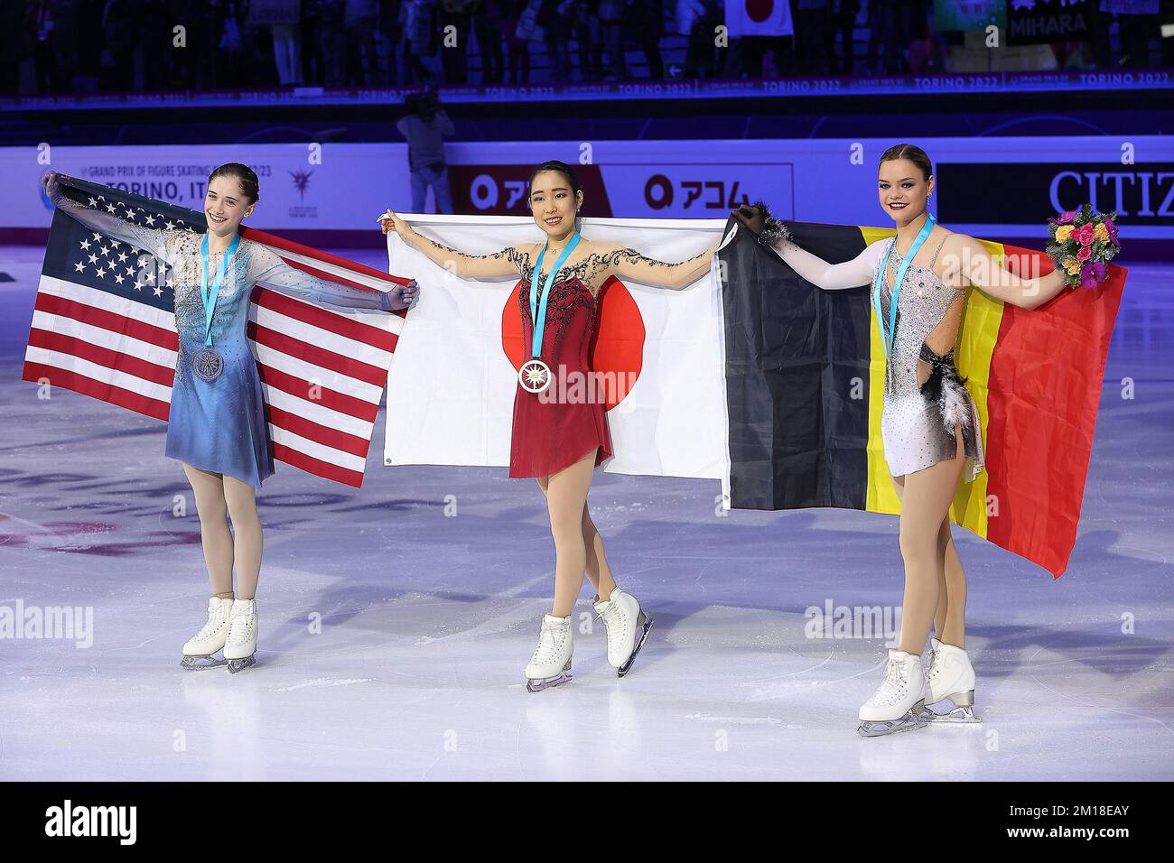 Turin, Italy. 10th Dec, 2022. Gold Medal Women Mai Mihara (Jpn ...