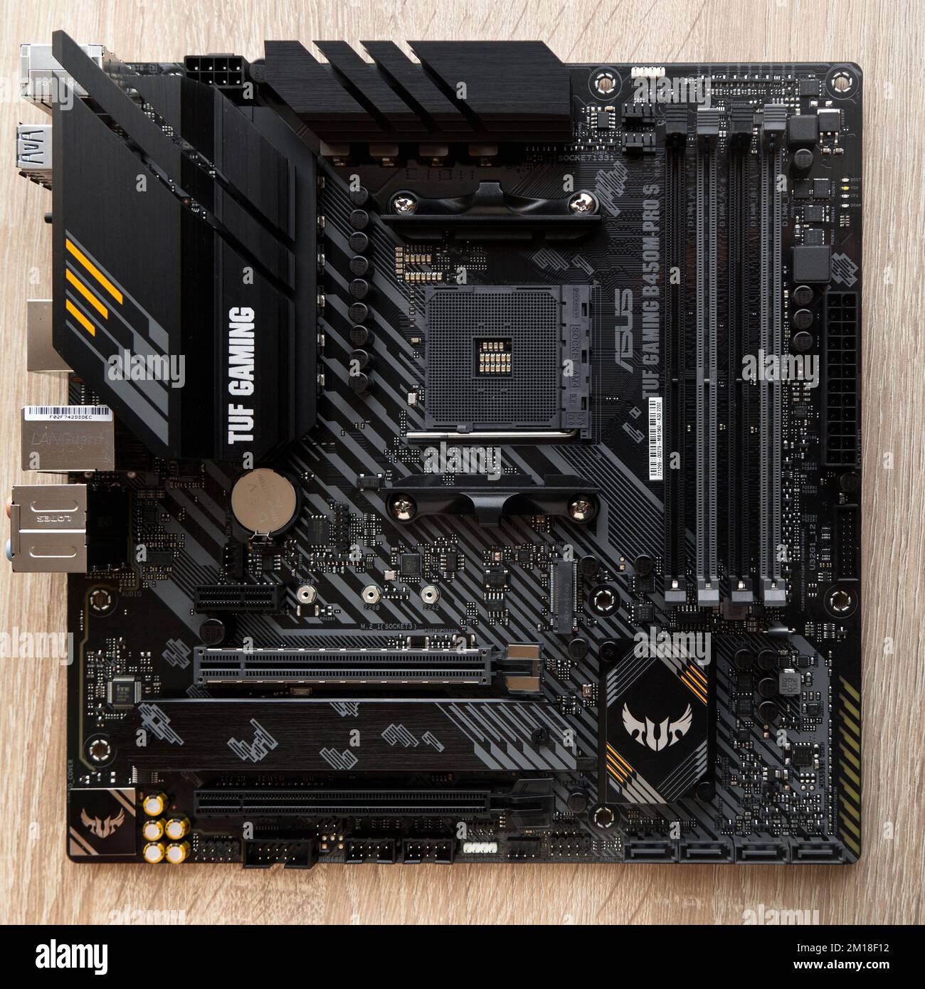 Enjoy exceptional performance with the Asus Tuf Gaming B450M Pro S ...