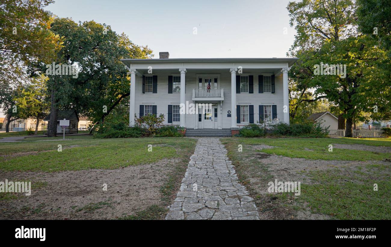Old City Park in Dallas Texas with its old buildings - DALLAS, UNITED ...