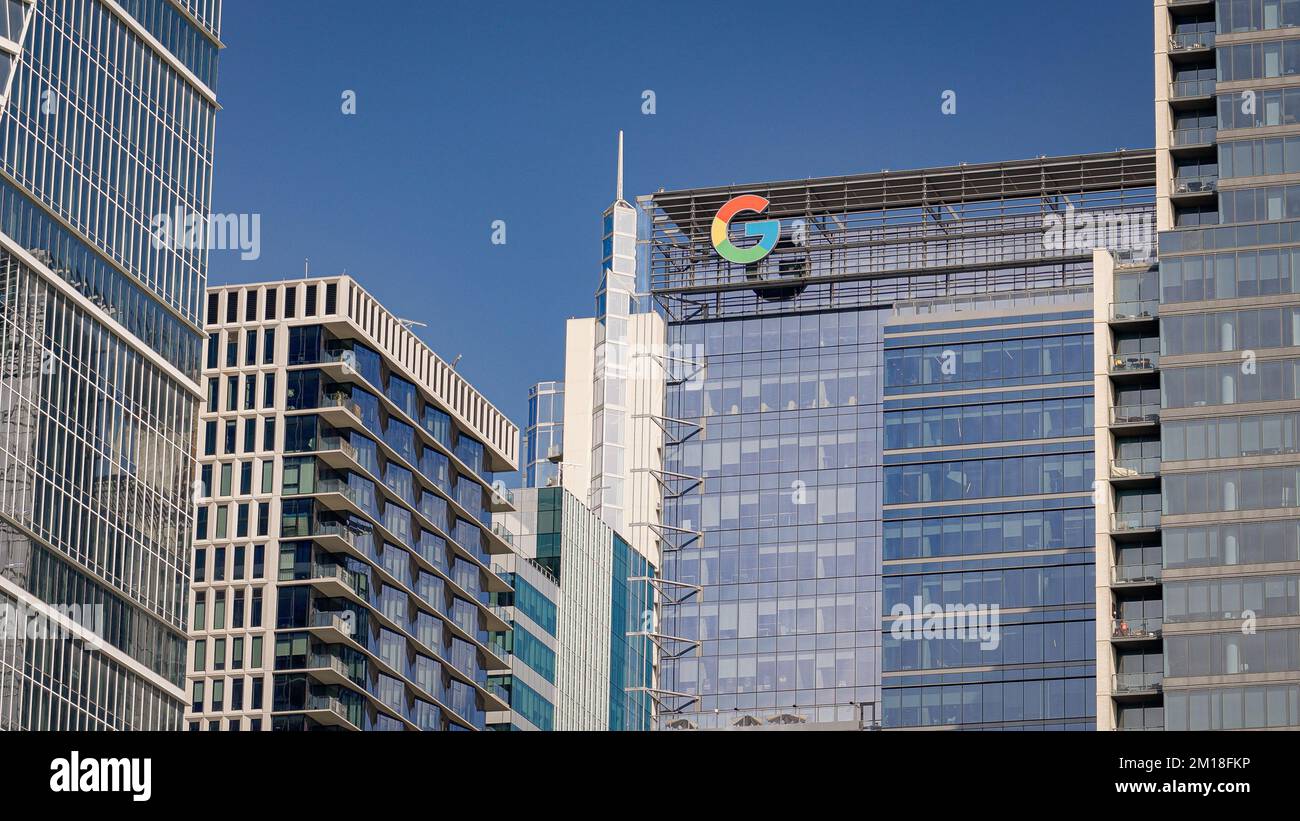 Google Austin Building and Deloitte - AUSTIN, UNITED STATES - OCTOBER ...