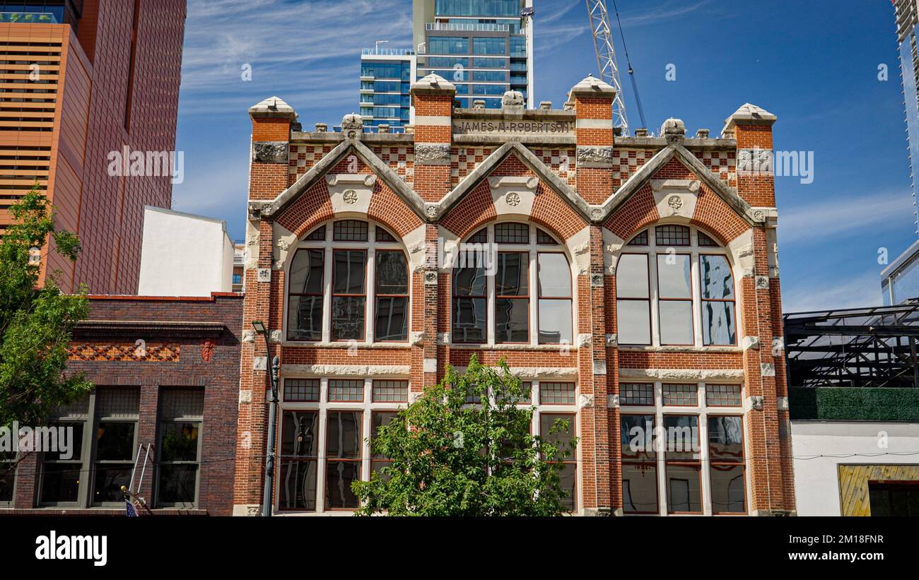 The historic buildings at Congress Ave in Austin - AUSTIN, UNITED ...