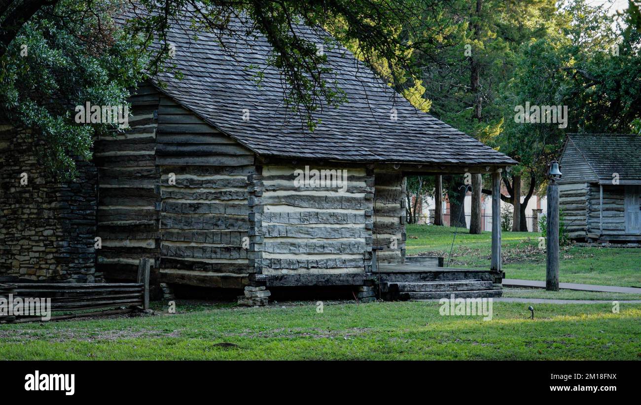 Old City Park in Dallas Texas with its old buildings - DALLAS, UNITED ...