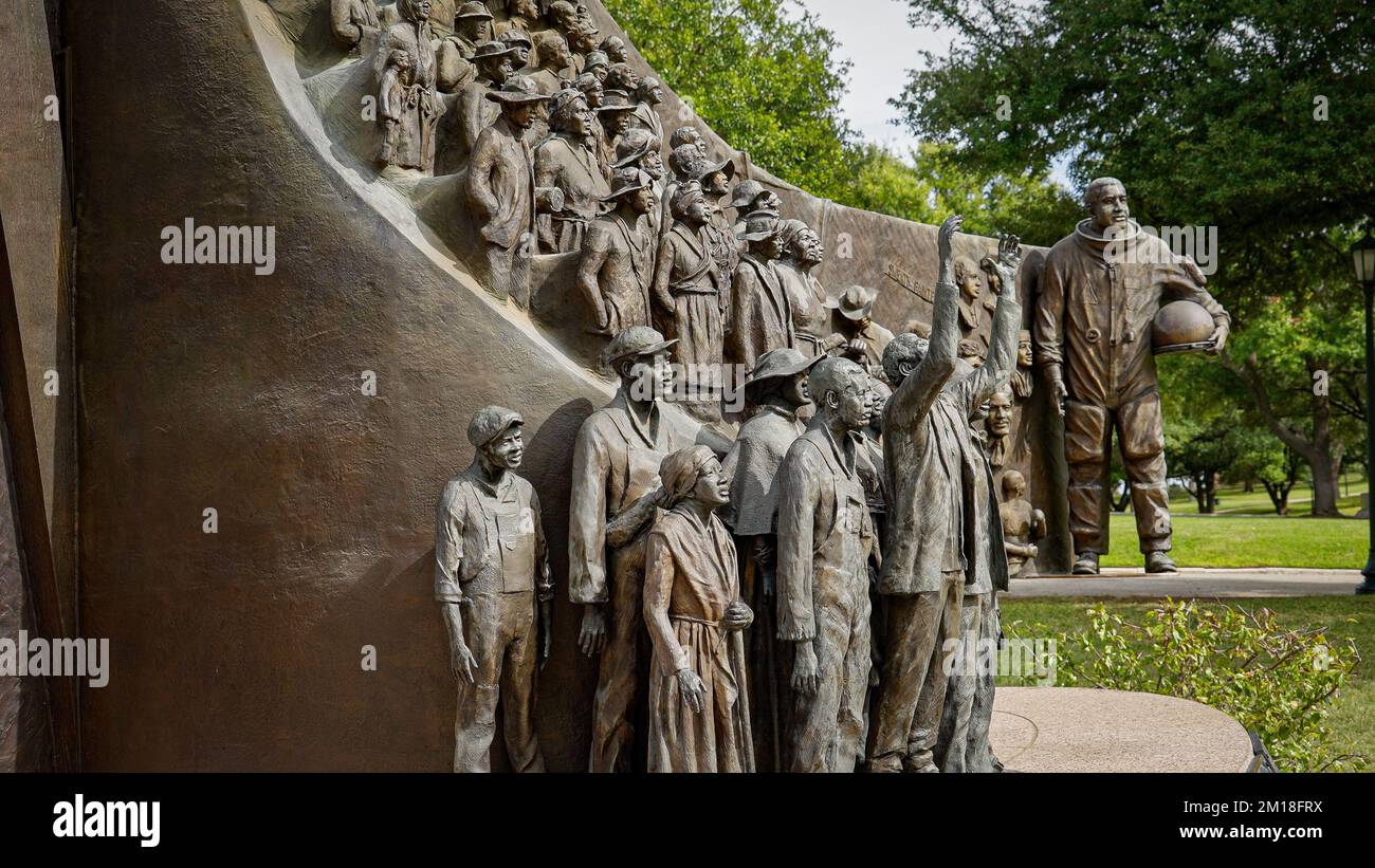 Texas African American History Memorial at State Capitol in Austin ...