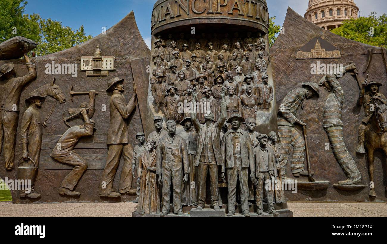 Texas African American History Memorial at State Capitol in Austin ...