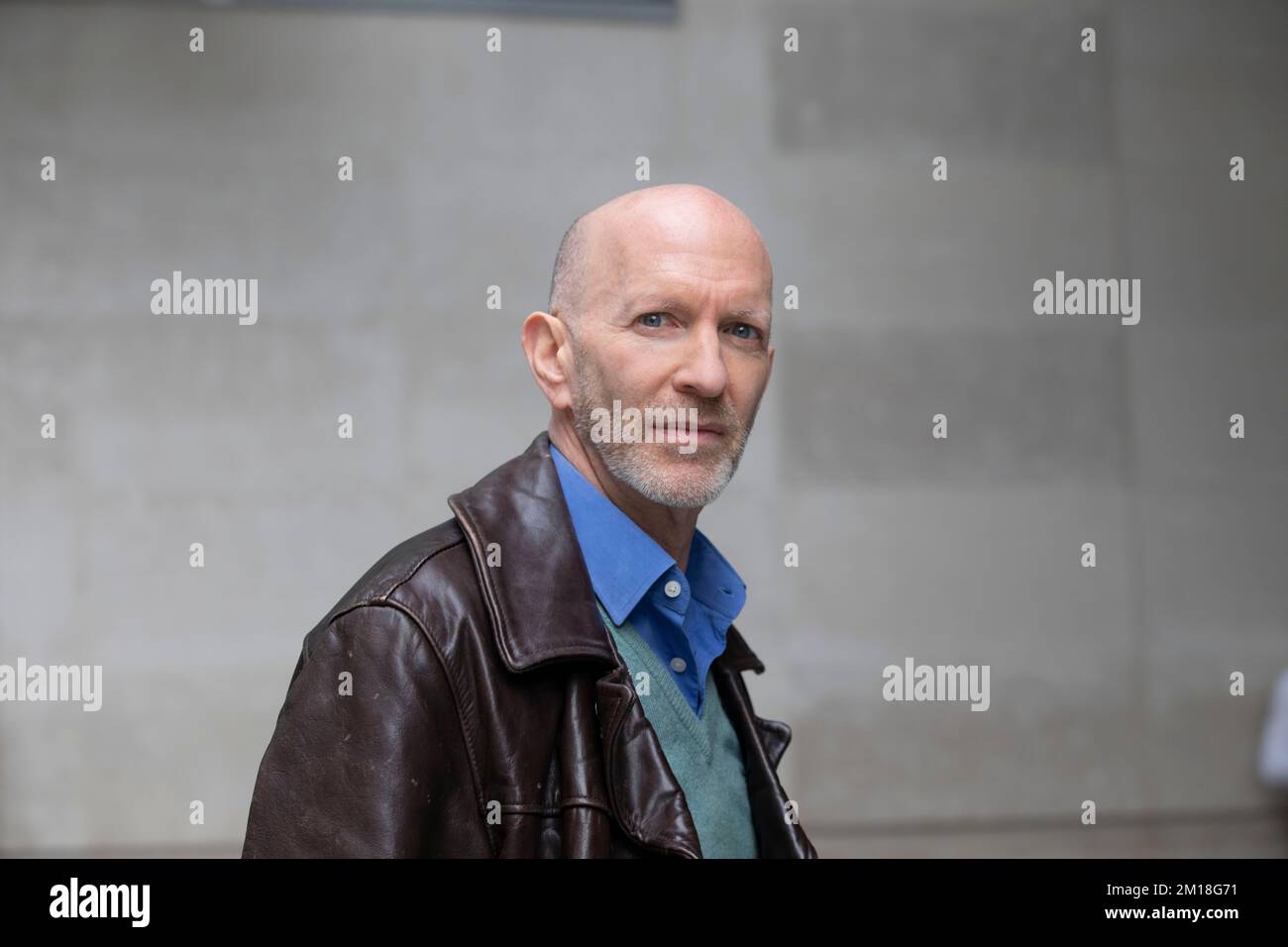Historian Simon Sebag Montefiore leaves BBC Broadcasting House after ...