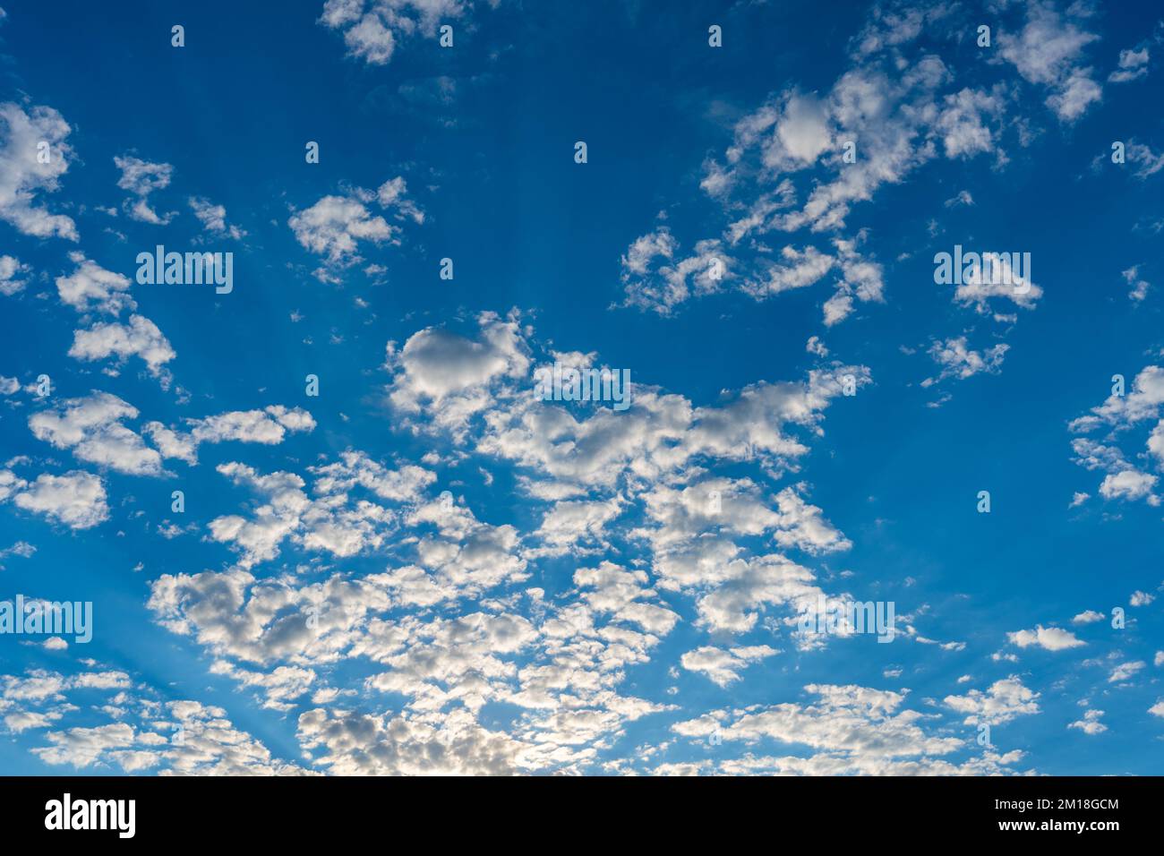 A breathtaking view of a cloudy sky during daytime Stock Photo - Alamy