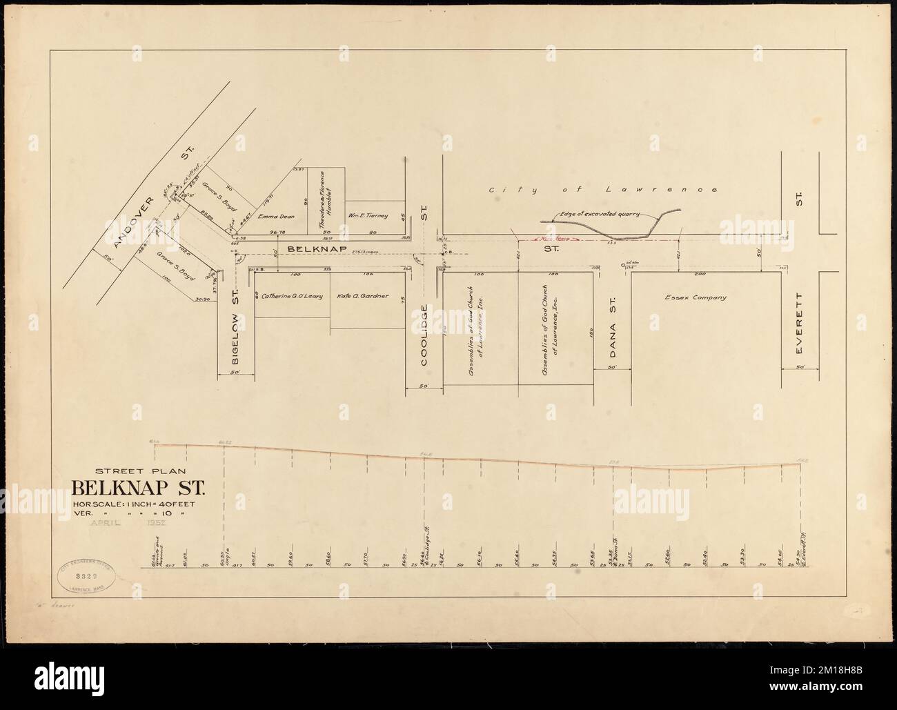 Belknap map hi-res stock photography and images - Alamy