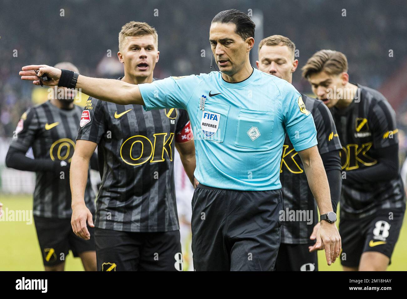 Netherlands. 11th Dec, 2022. TILBURG - 11-12-2022. Willem II - NAC ...