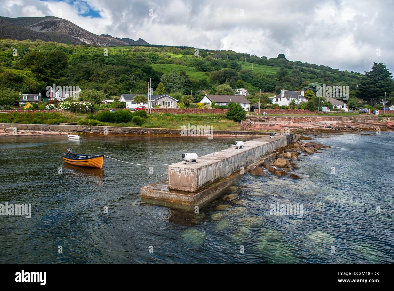 Corrie village corrie arran isle arran hi-res stock photography and ...