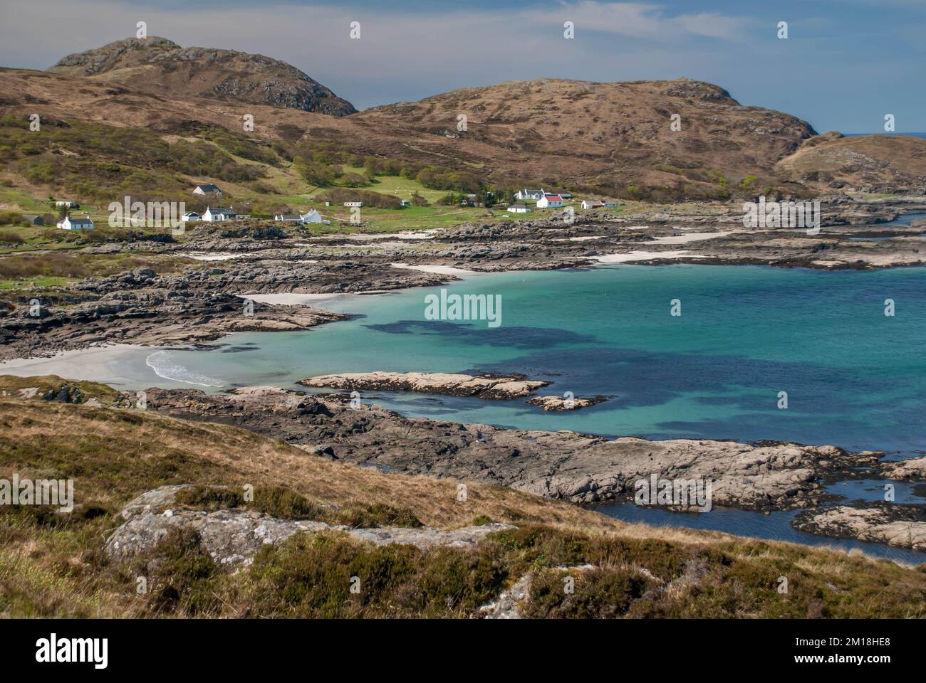 Sanna Bay on Ardnamurchan Peninsula, Scottish Highlands Stock Photo - Alamy