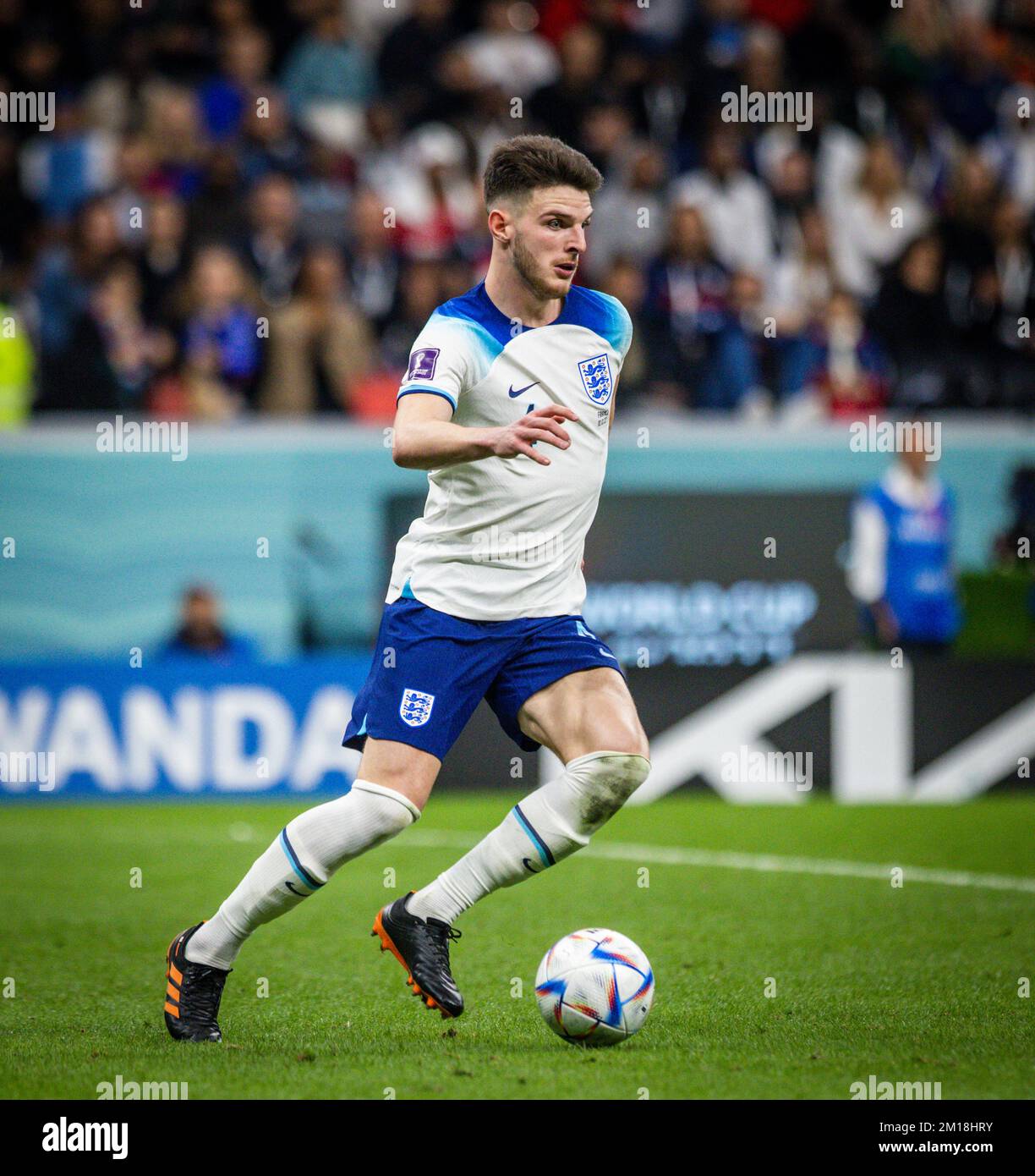 Doha, Qatar. 10th Dec, 2022. Declan Rice (England) England - France ...