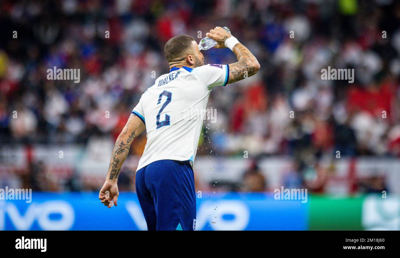 Doha, Qatar. 10th Dec, 2022. Kyle Walker (England) England - France ...