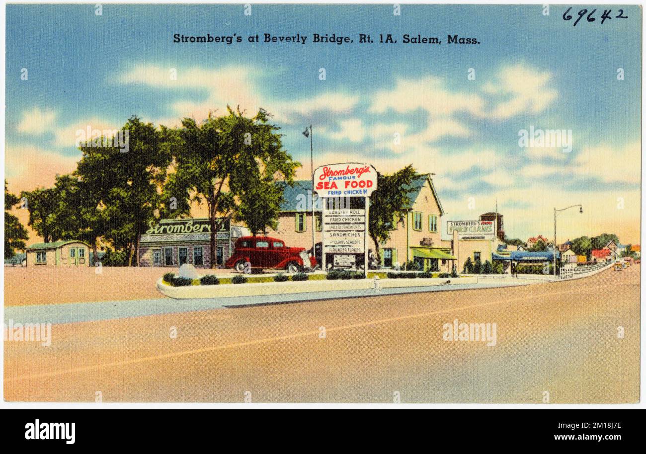 Stromberg's at Beverly Bridge, Rt. 1A, Salem, Mass. , Restaurants ...