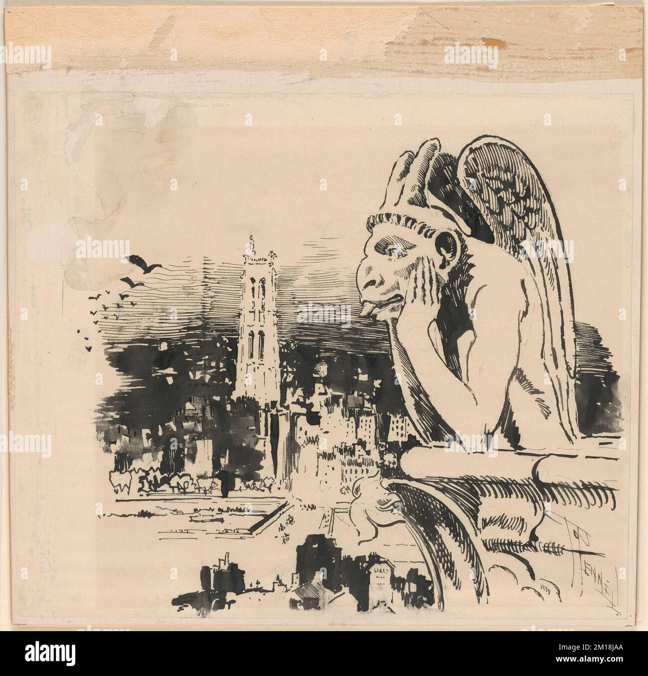 Le stryge, Notre Dame , Gargoyles, Cities & towns, Towers, Notre-Dame ...