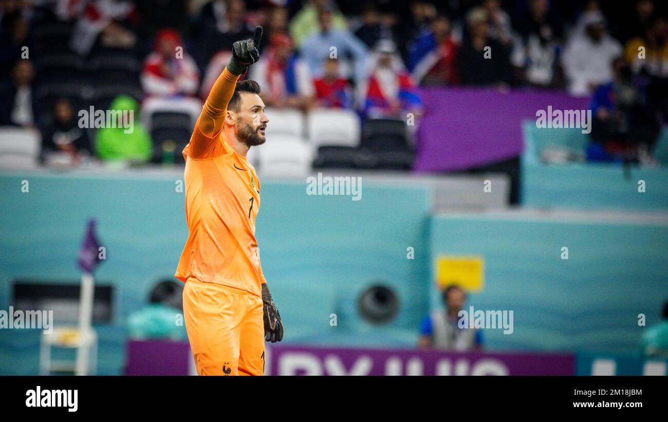 Doha, Qatar. 10th Dec, 2022. Torwart Hugo Lloris (FRA) England - France ...