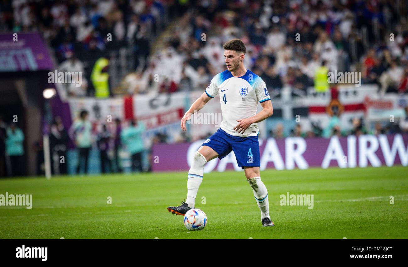 Doha, Qatar. 10th Dec, 2022. Declan Rice (England) England - France ...