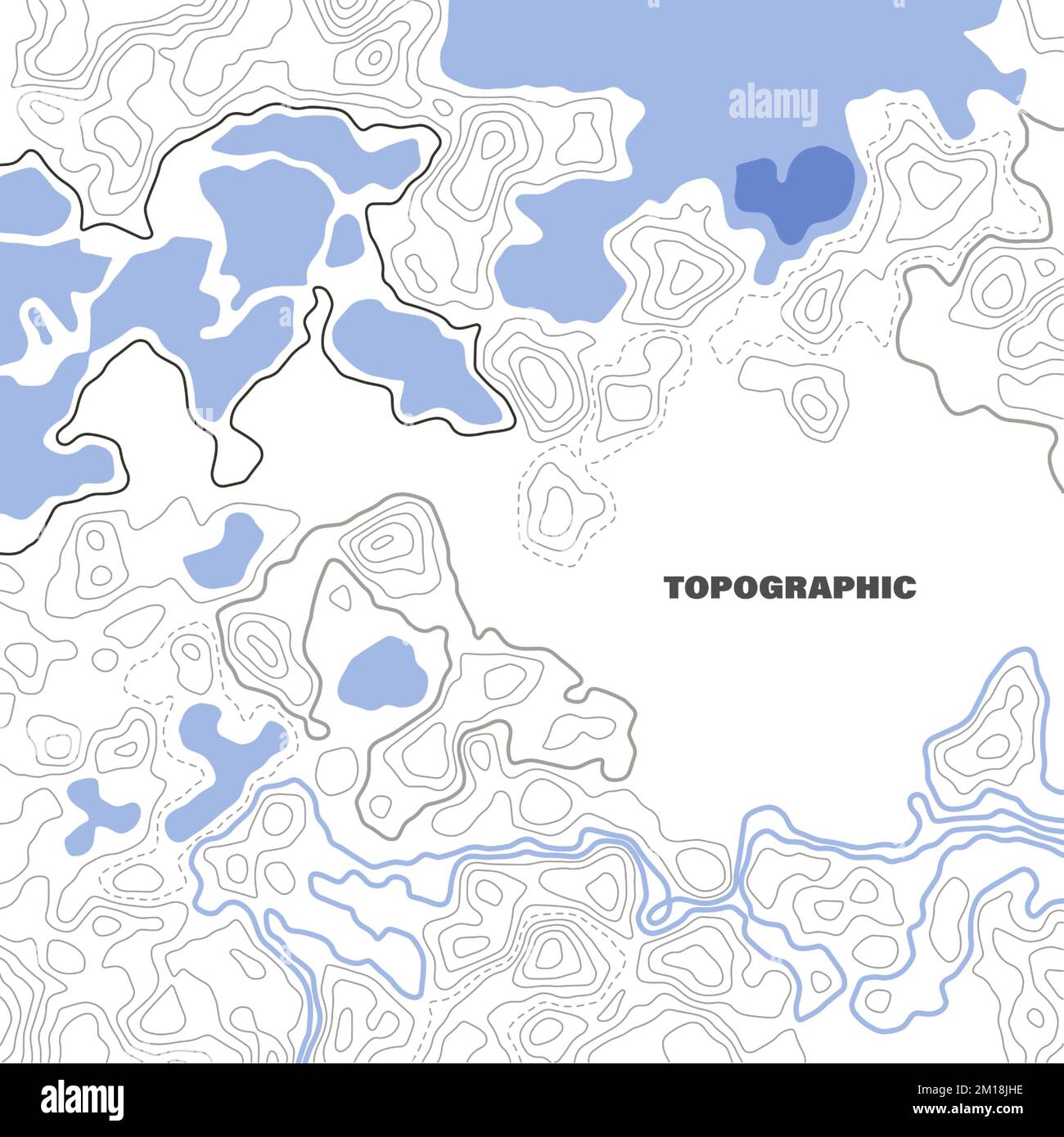 Background of contour topographic map. Abstract topography and ...
