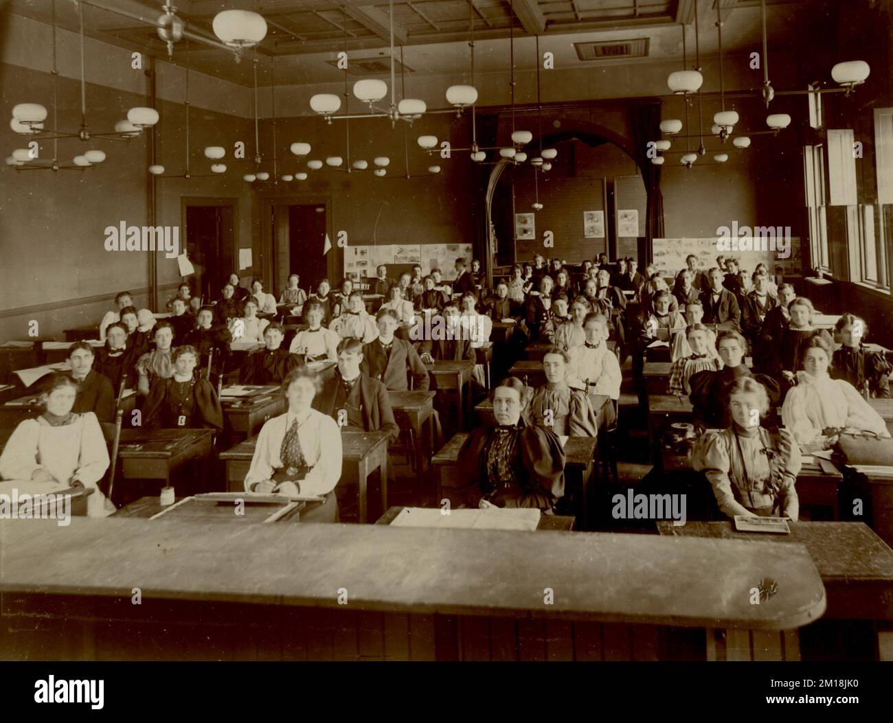 20th century classroom hi-res stock photography and images - Alamy