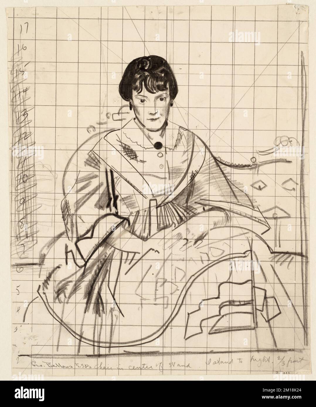 Study of Mary , Artists. George Bellows (1882-1925). Prints and ...