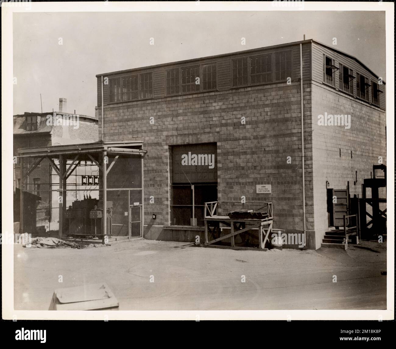 Sub-station Chelsea Annex completed 2/1943 , Buildings, Annex ...