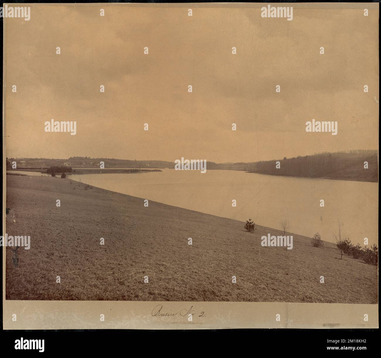Sudbury Department, Framingham Reservoir No. 2, Framingham, Mass., 1893 ...