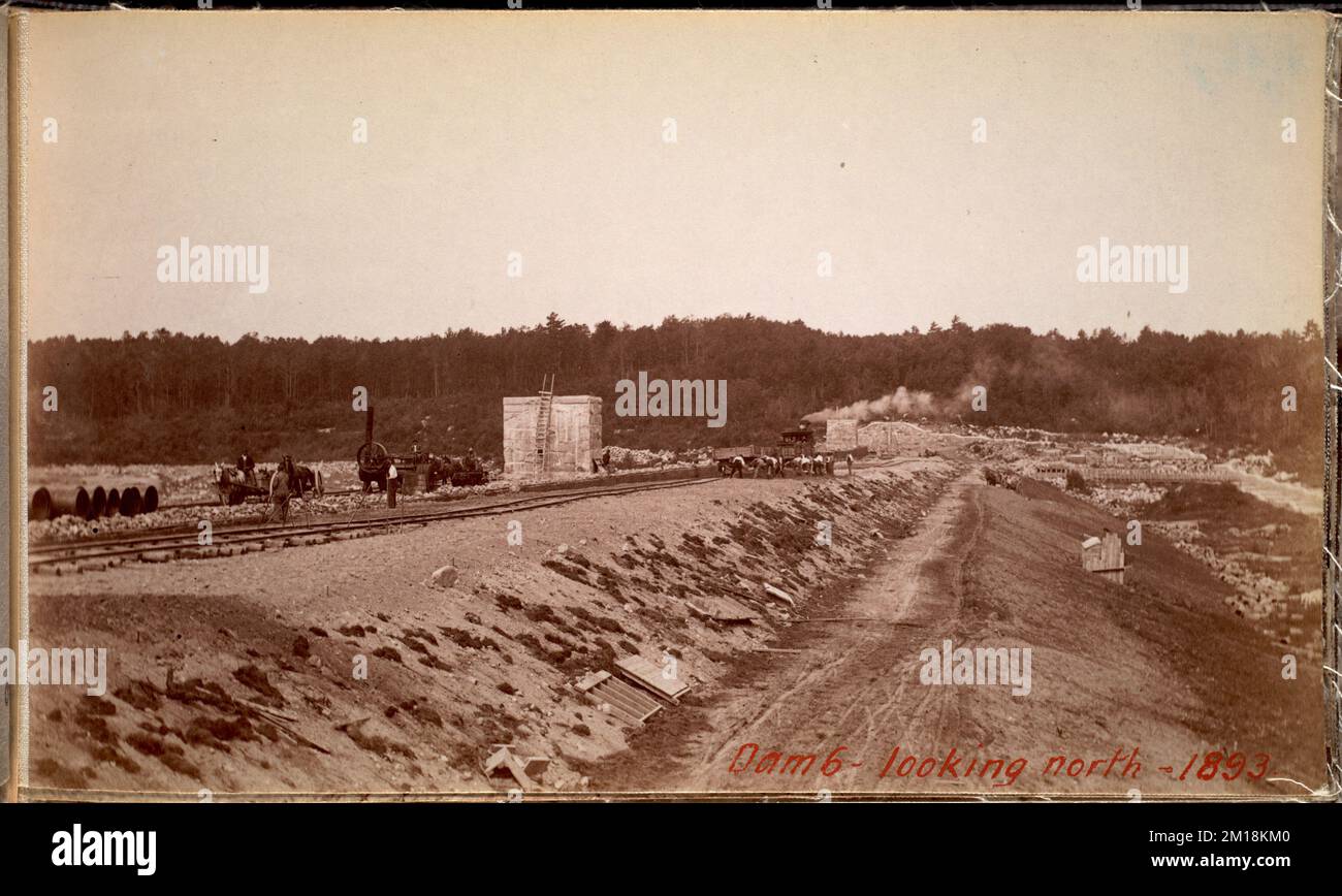 Sudbury Department, Hopkinton Reservoir, looking north, Ashland ...