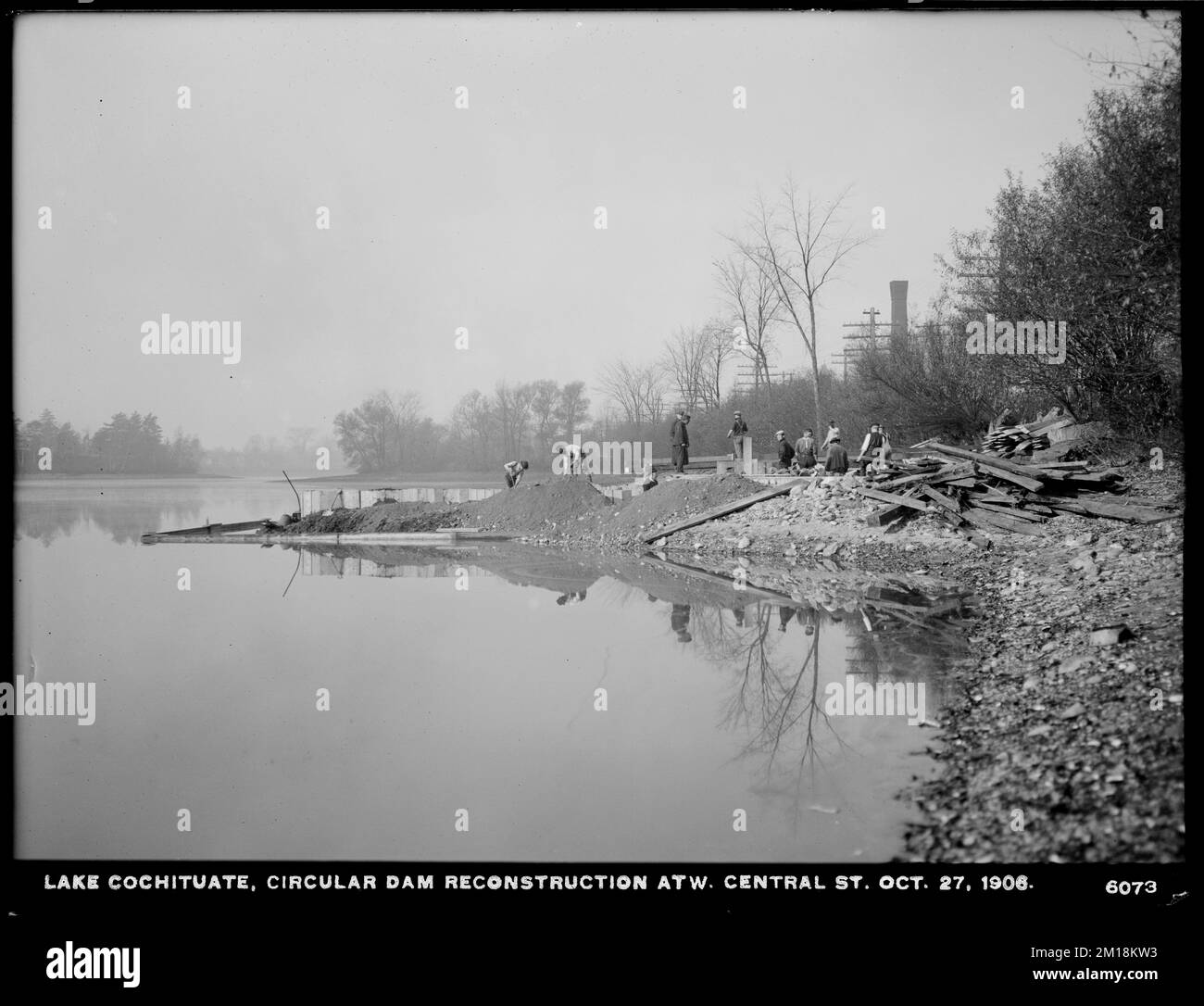 Sudbury Department, improvement of Lake Cochituate, reconstruction of ...