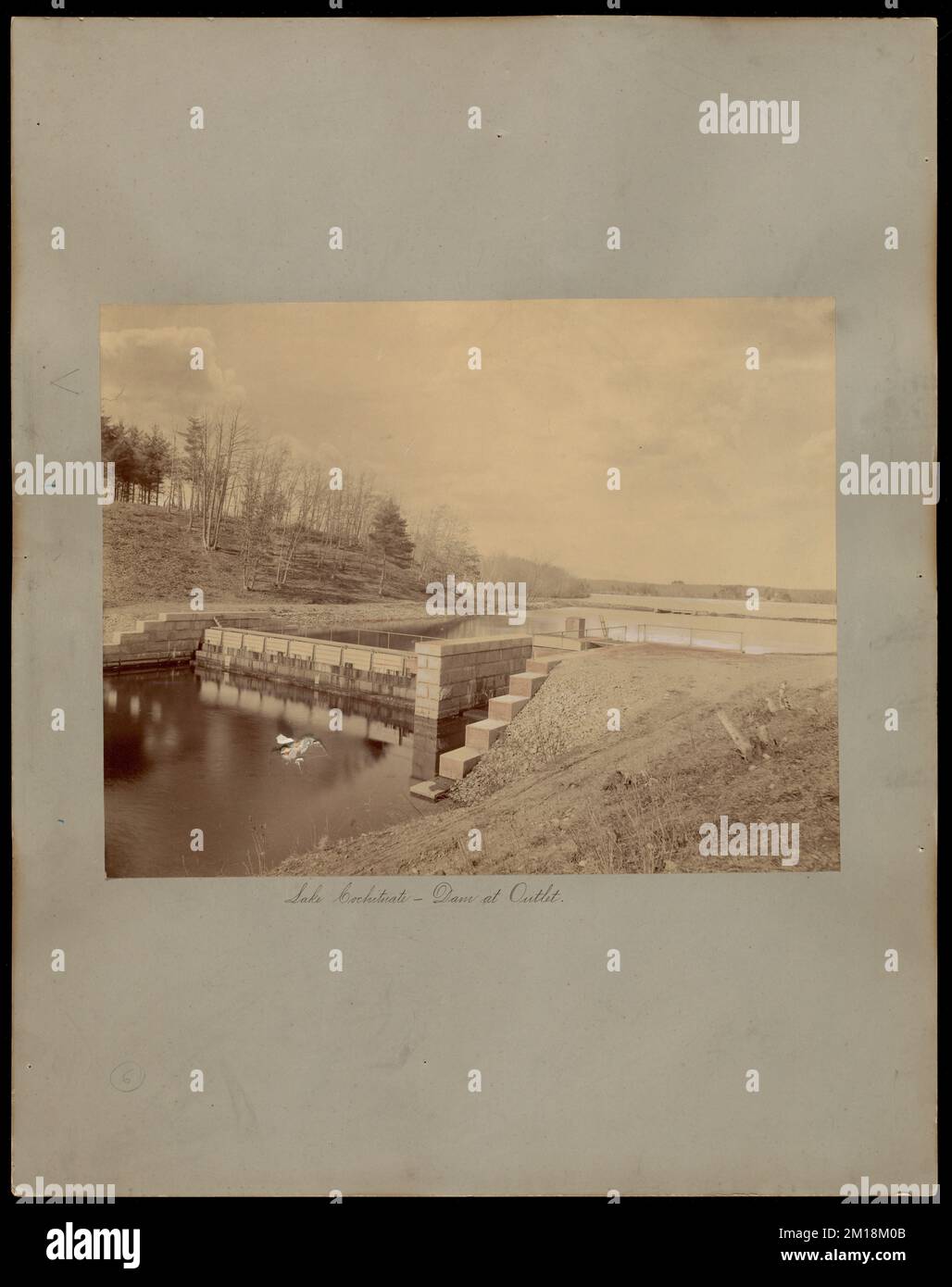 Sudbury Department, Lake Cochituate, Outlet Dam, Framingham, Mass ...