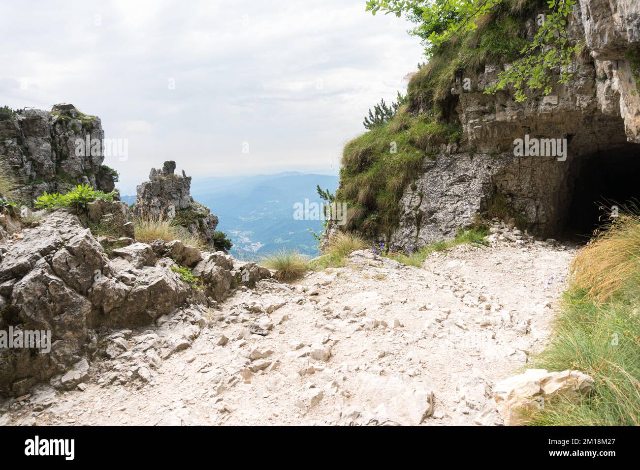 The road of the 52 tunnels is a military mule track built during the ...